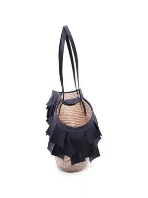 FILIPPO CATARZI Formentera Fringed Tote Bag