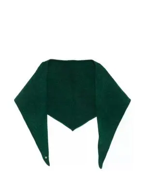 Maje Triangle-shape Scarf - Green
