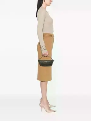 Gucci 2000-2015 Gg Denim Boat Shoulder Bag