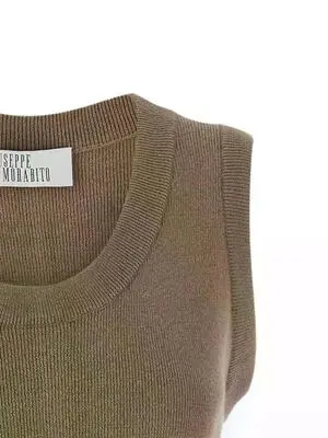 Giuseppe Di Morabito Crystal-embellished Ruched Top - Brown