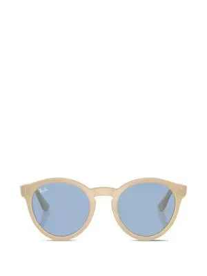 Ray-ban Reverse Round-frame Sunglasses - Neutrals