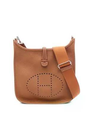 Hermès 2025 Clemence Evelyne Iii Pm Crossbody Bag - Brown