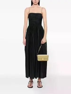 Celine 2021 Shiny Calfskin Triomphe Claude Shoulder Bag