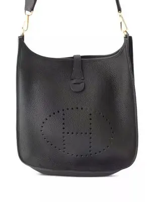 Hermès Clemence Evelyne Iii 29 Crossbody Bag - Black