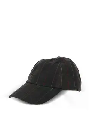 Barbour Haydon Tartan Waxed Cotton Baseball Cap