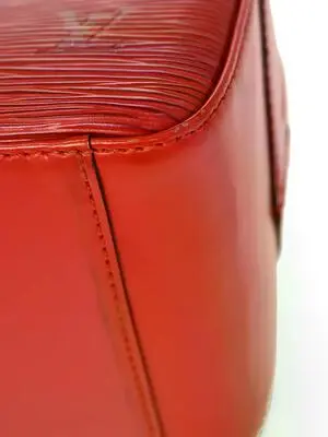 LOUIS VUITTON 1999 Sablon Handbag - Red