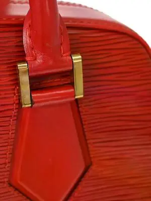 LOUIS VUITTON 1999 Sablon Handbag - Red