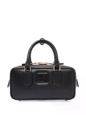 Miu Miu Arcadie Leather Bag - Black