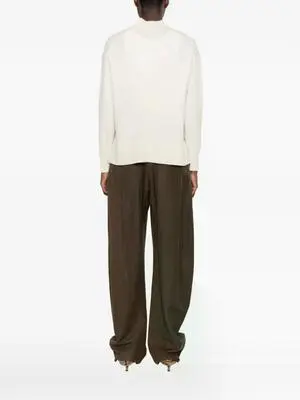 JOSEPH V-neck Side-slit Sweater