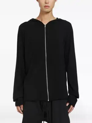 THOM KROM Distressed Knit Cardigan - Black