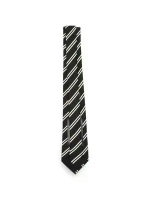 Saint Laurent Diagonal-stripe Tie