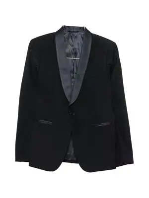 Brian Dales Shawl-lapel Single-breasted Suit - Blue