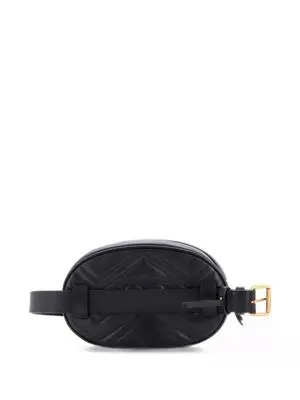 Gucci Gg Marmont Matelassé Leather Belt Bag - Black