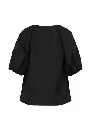 CLUB21 Ruched Puff-sleeve Top
