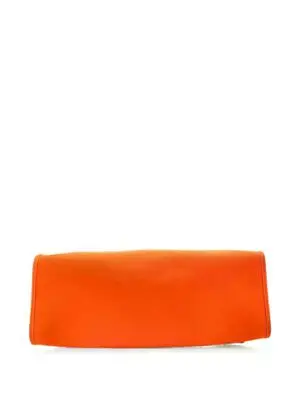 Hermès Herbag Zip Leather And Toile 39 Satchel - Brown