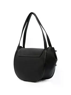 Guess Coleen Logo-plaque Leather Shoulder Bag