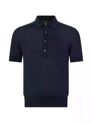 MOORER Sleeved Polo Shirt