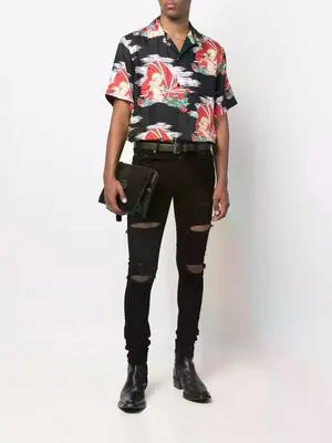 Amiri Distressed-effect Skinny Jeans