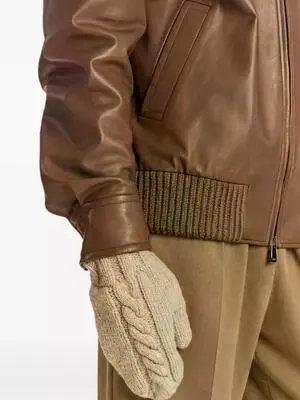 Malo Cable-knit Gloves