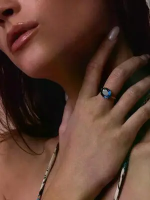 Irene Neuwirth Gemmy Gem Sapphire Ring - Gold