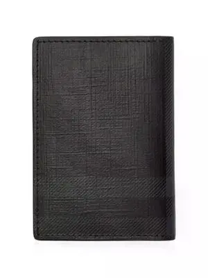 Burberry City Check Folding Card Case
