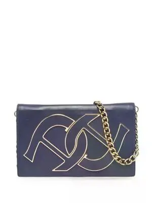 Aigner Gold Tone Shoulder Bags