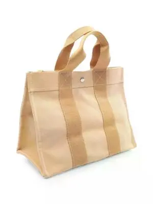 Hermès 2000-2015 Toile Bora Bora Pm Tote Bag - Neutrals