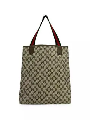 Gucci 20th Century Gg Supreme Web Tote Bag