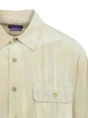 Ralph Lauren Purple Label Corduroy-texture Button-down Shirt