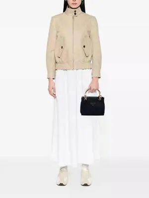 Prada 2000-2013 Tessuto Metal Handle Bag Handbag