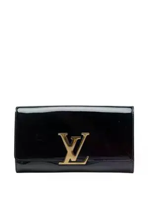 LOUIS VUITTON 2014 Vernis Louise Clutch Bag - Black