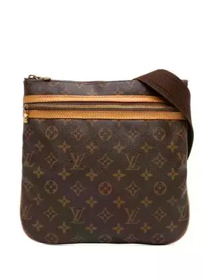 LOUIS VUITTON 2010 Monogram Bosphore Pochette Crossbody Bag