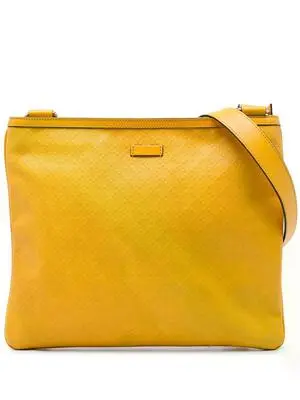 Gucci 2016-2026 Diamante Hilary Lux Crossbody Bag - Yellow