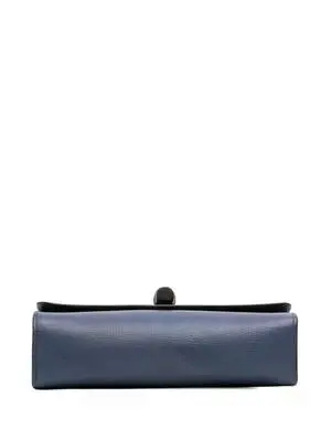 Gucci 2000-2015 Medium Leather Miss Bamboo Crossbody Bag - Blue