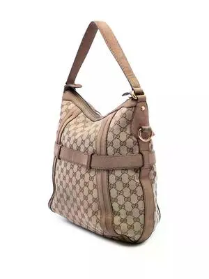 Gucci 2016-2026 Medium Gg Canvas Running Satchel