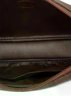 Burberry Vintage Check Canvas Clutch Bag