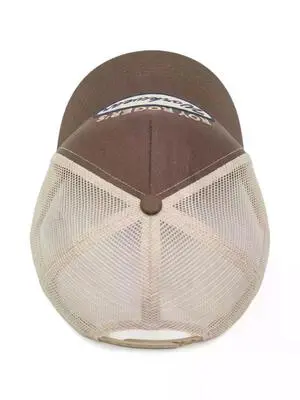 ROY ROGER'S Workwear Logo-patch Baseball Cap - Brown