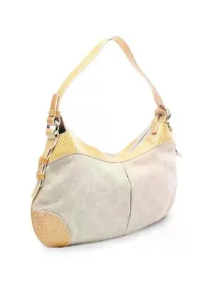 Celine 2000-2007 Macadam Canvas Shoulder Bag