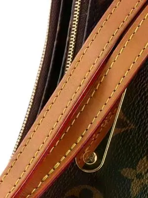 LOUIS VUITTON Pochette Monogram Canvas Crossbody Bag