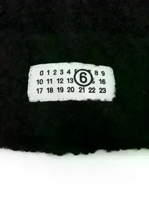 MAISON MARGIELA Logo Patch Beanie