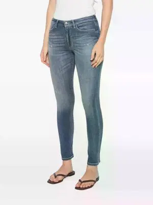DONDUP Belt-loop Faded Jeans