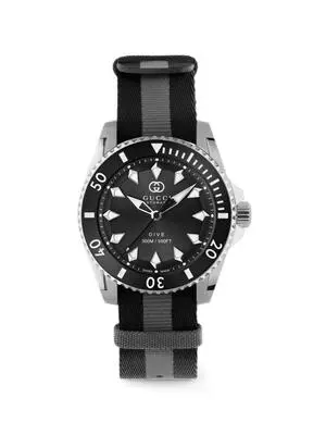 Gucci Dive Watch, 40mm - Black