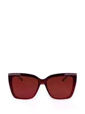 FERRAGAMO Cat-eye Frame Sunglasses - Red
