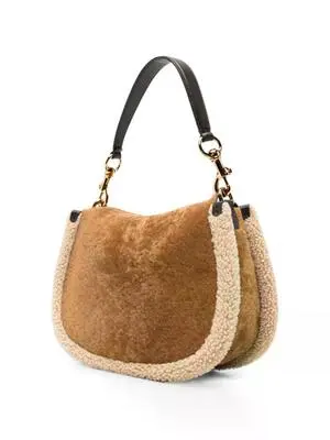 Etro Pony-hair Mutton-trim Cross Body Bag - Brown