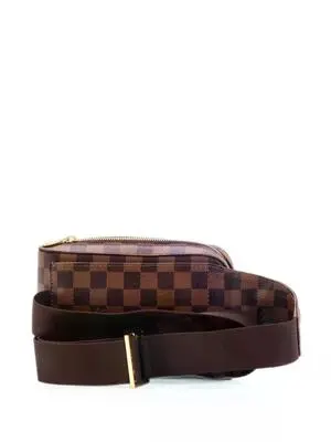 LOUIS VUITTON Damier Geronimos Belt Bag - Brown