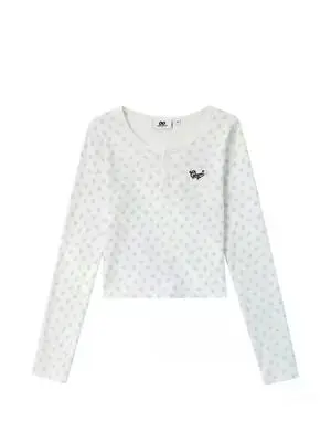 Chocoolate Textured T-shirts For Women