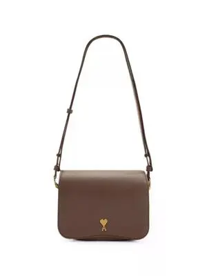 AMI Paris Cowhide Leather Paris Paris Bag