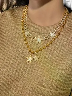 BUDDHA MAMA Diamond Kite Star Pendant