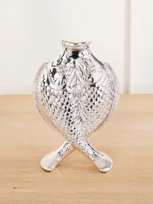 Christofle Plated Vase - Silver
