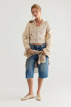 Free People Josephine Zip-up Cardigan